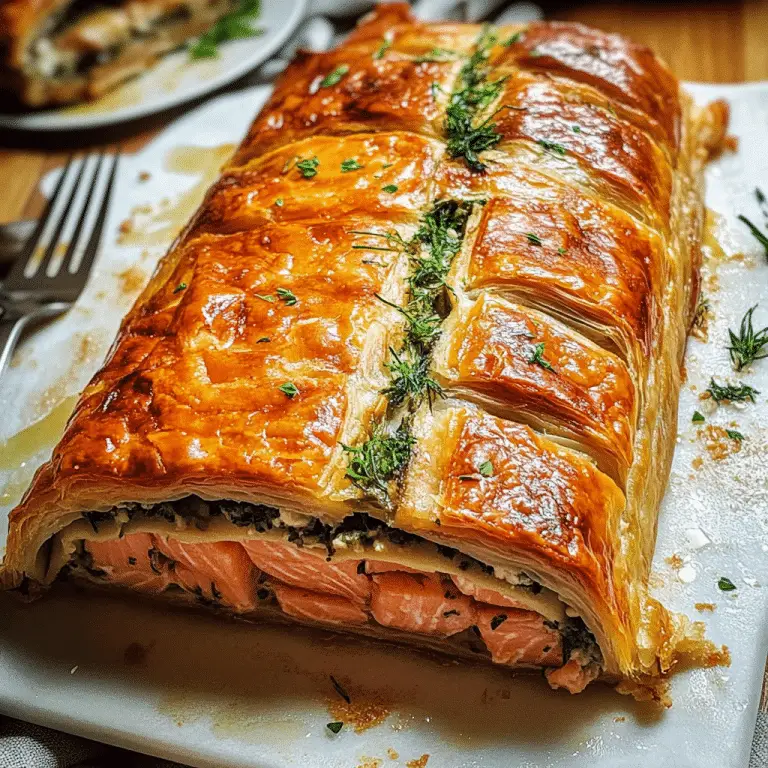 Salmon Wellington: A Luxurious Twist on a Classic - foodmacronutrient