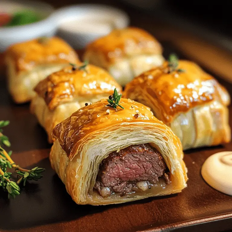 Mini Beef Wellington Bites: A Perfect Bite-Sized Twist on a Classic ...