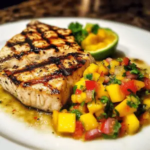 Grilled Swordfish with Mango Salsa Recipe