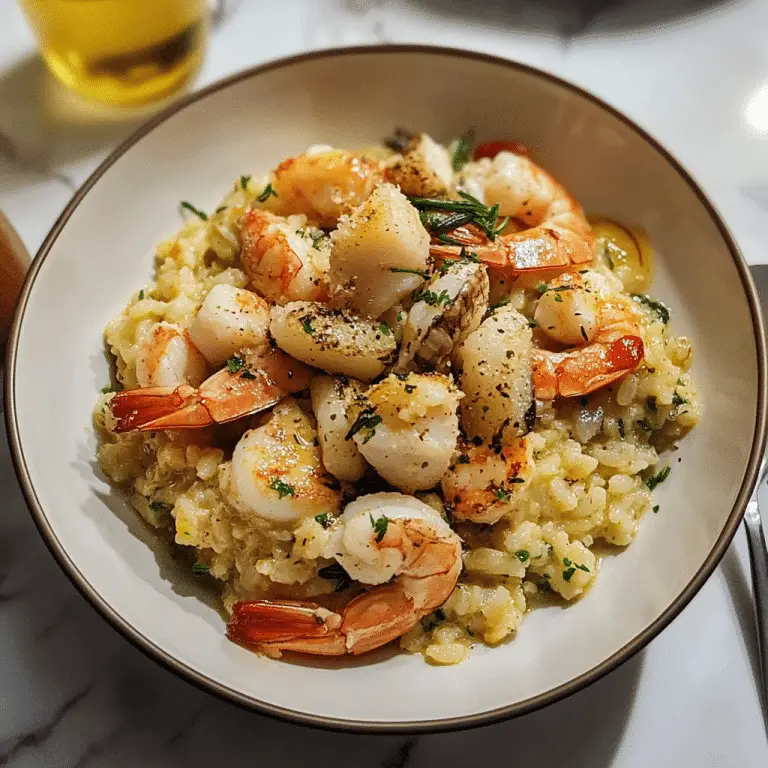Seafood Risotto Recipe