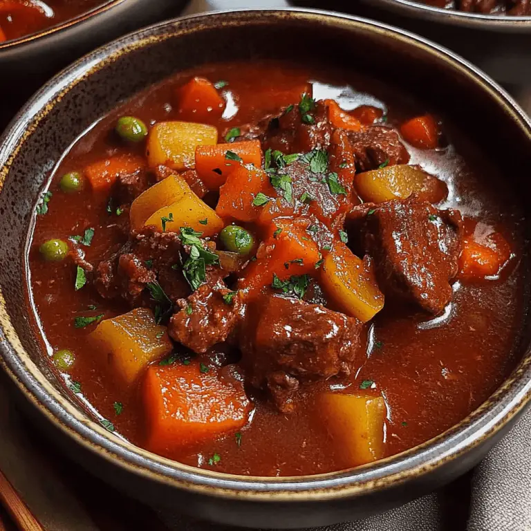 Hungarian Beef Stew Recipe - foodmacronutrient