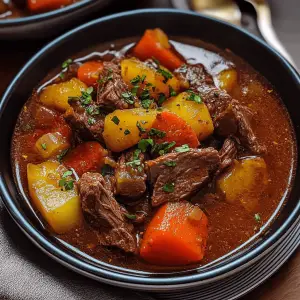 Hungarian Beef Stew Recipe - foodmacronutrient