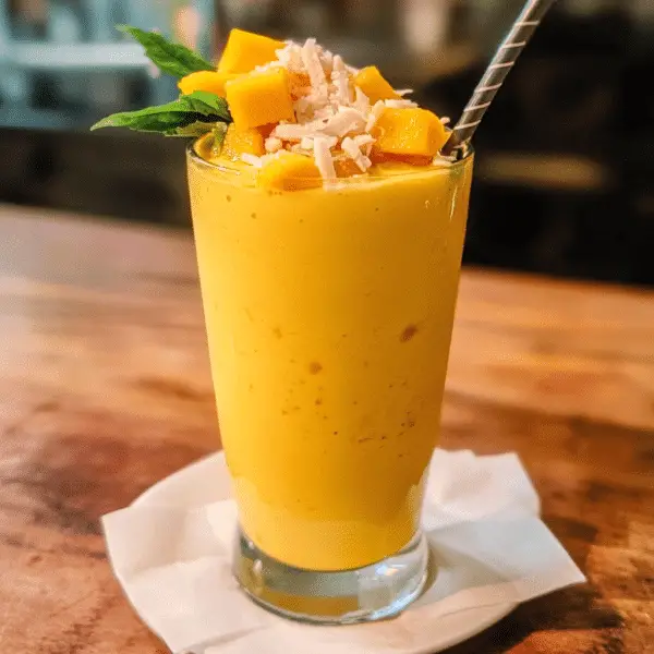 Mango Coconut Lassi Recipe - foodmacronutrient