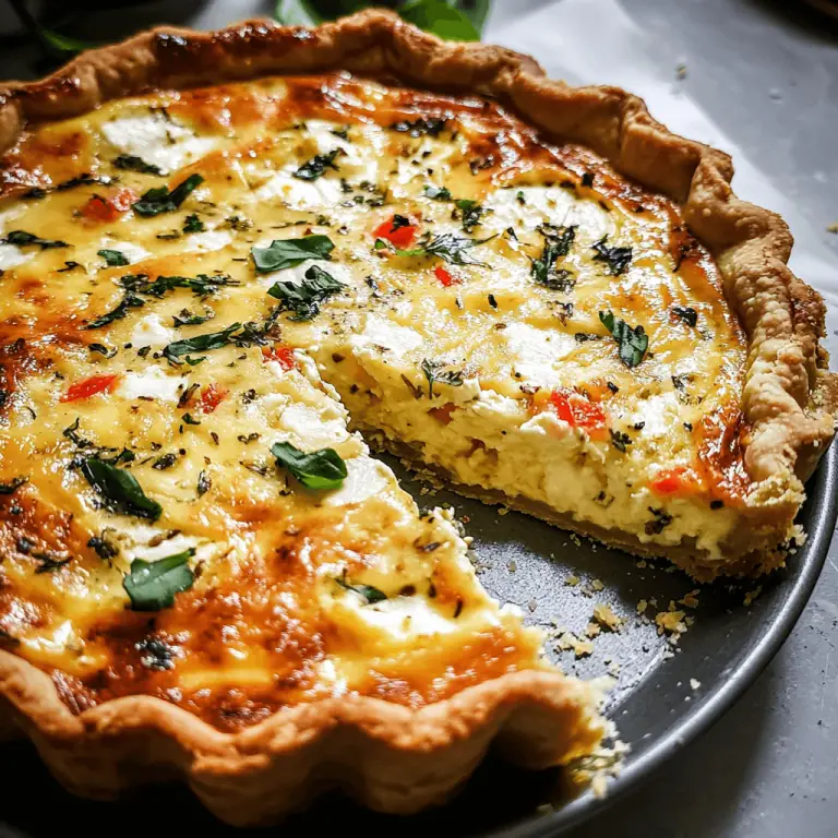 Goat Cheese Quiche Recipe - foodmacronutrient